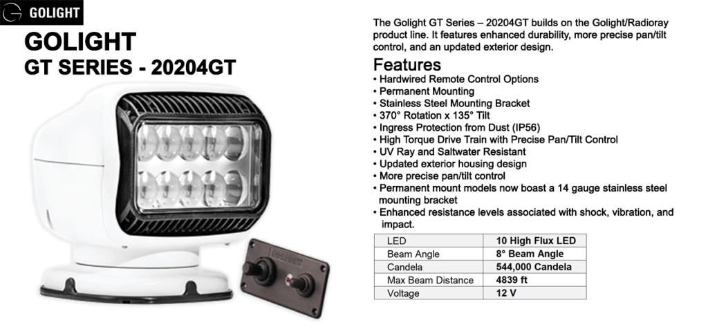 Golight - Authorised Dealer - Palm Tree Marine