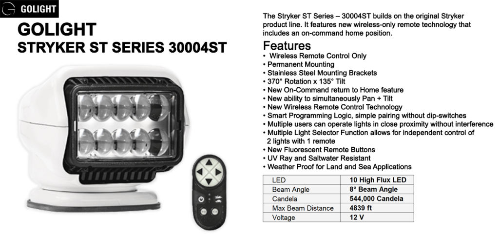 Golight - Authorised Dealer - Palm Tree Marine