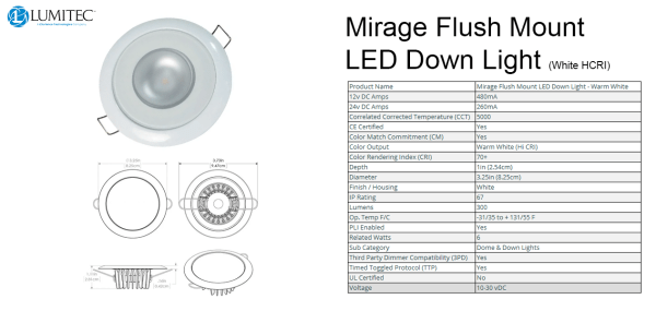 Lumitec Lighting - Authorised Dealer - Palm Tree Marine